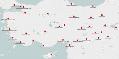 Turcija kartes - Kartes, Turcija (Rietumu Āzijā, - Āzijas)